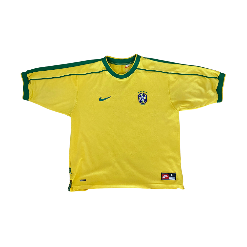 Brazil 1998 Home Shirt – thefinalthird